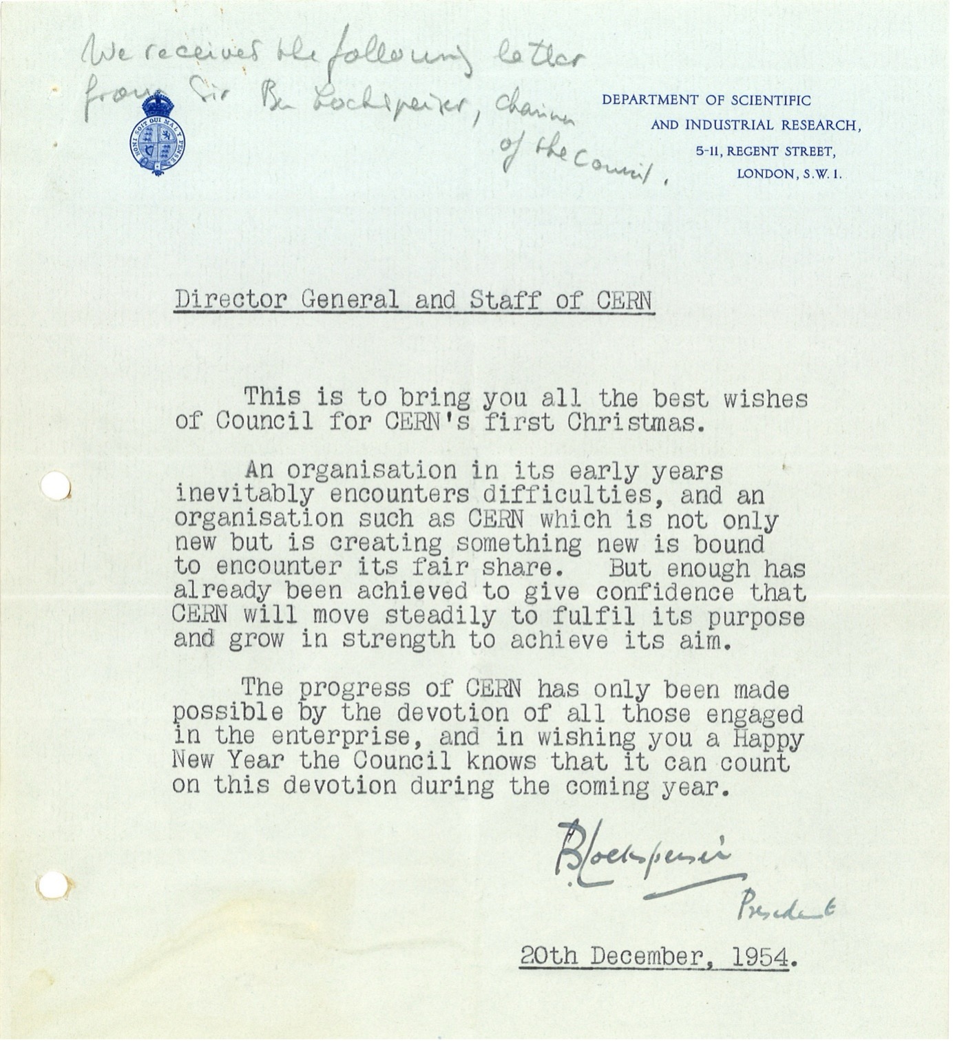 Tidings of comfort and joy | CERN